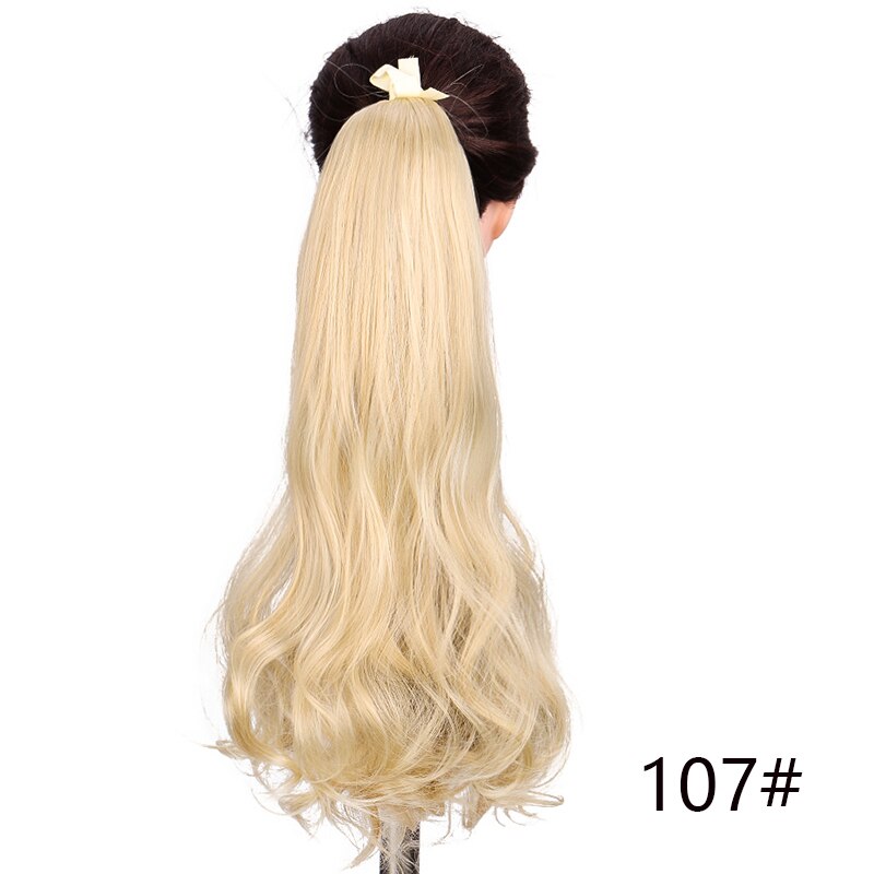 TALANG Wave curls ponytail clip curly long hair po... – Grandado