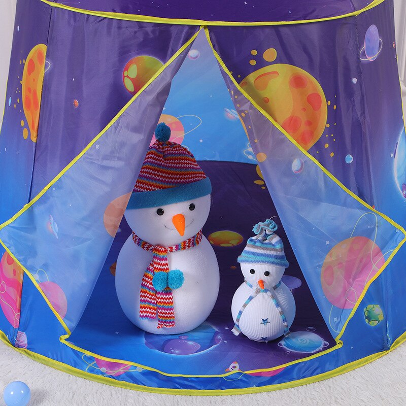 120*116cm Portable Children Tent Wigwam Folding Te... – Grandado