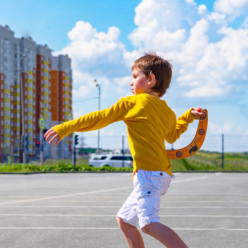 Wooden Boomerangs - Safe Kids Boomerang for Light ... – Grandado