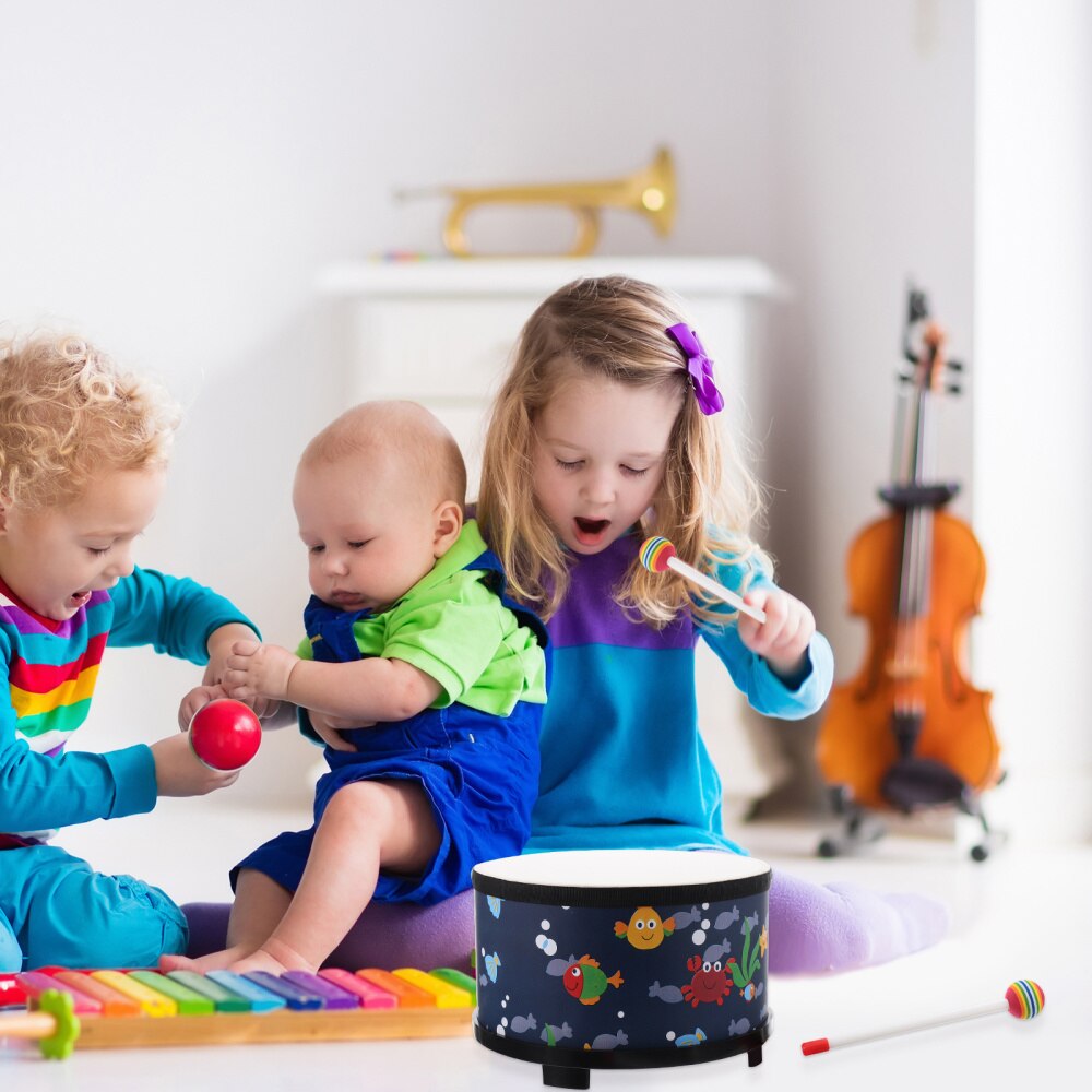 Early Educational Musical Instrument Drum Kids Bea... – Grandado