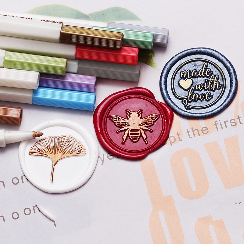 wax seal mark pen 10pcs/lot stamp decoration wax s... – Grandado