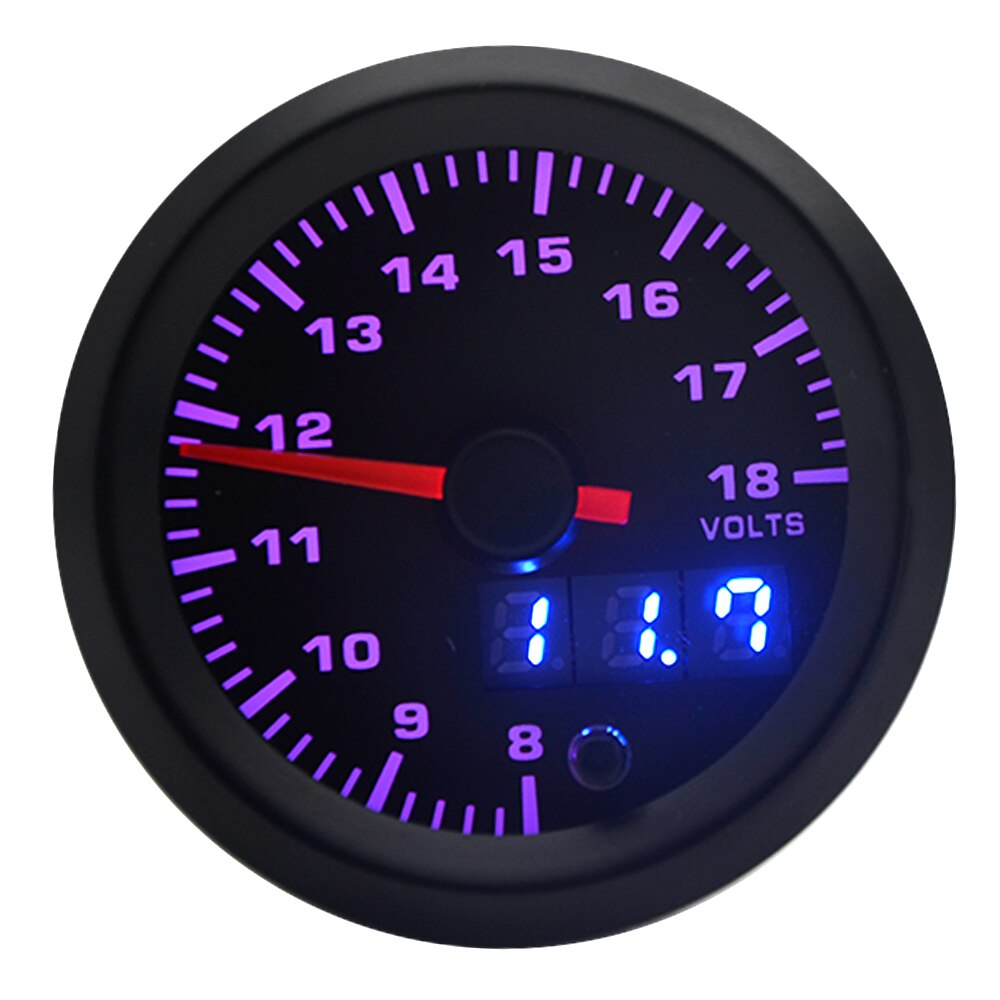 2" 52mm 7 Colors LED Car Auto Voltmeter 8-18 ... – Vicedeal