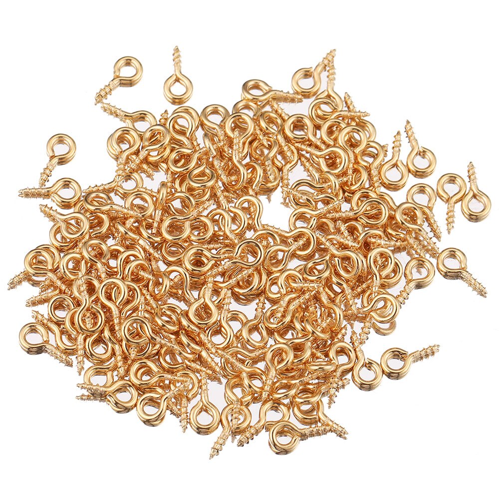 100Pcs Rvs Tiny Mini Eye Pins Eyepins Haken Oogjes... – Grandado