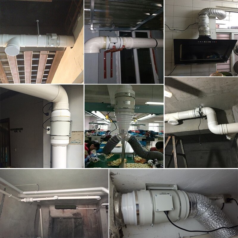 220V 3 Inch 4 Inch Low Noise Inline Duct Hydroponi... – Grandado