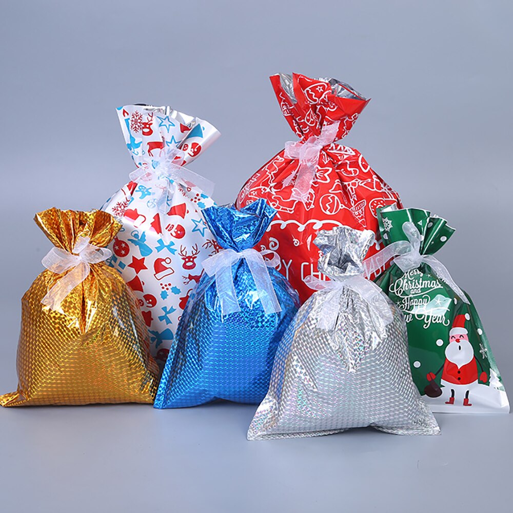 Christmas Wrapping Bags Treats Bag Packaging Bag W... – Grandado