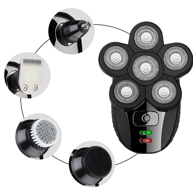 Bald Head Shavers for Men 5 in 1 Electric Shaving ... – Grandado