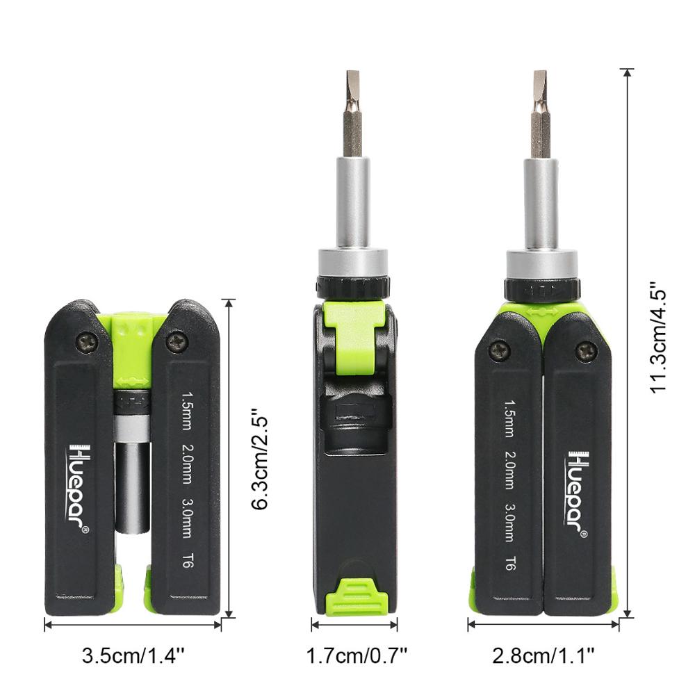 Huepar Multi-Bit Ratchet Precision Screwdriver Set... – Vicedeal
