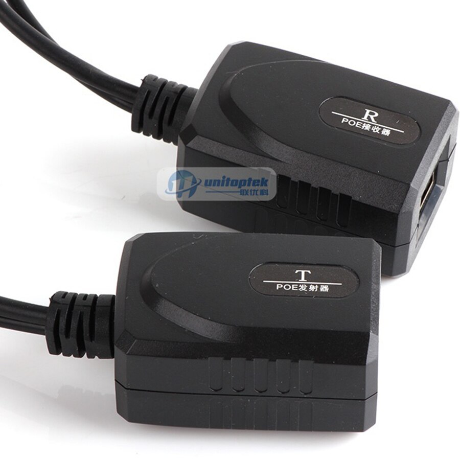 Separador transmissor + receptor poe cctv, fonte d... – Grandado