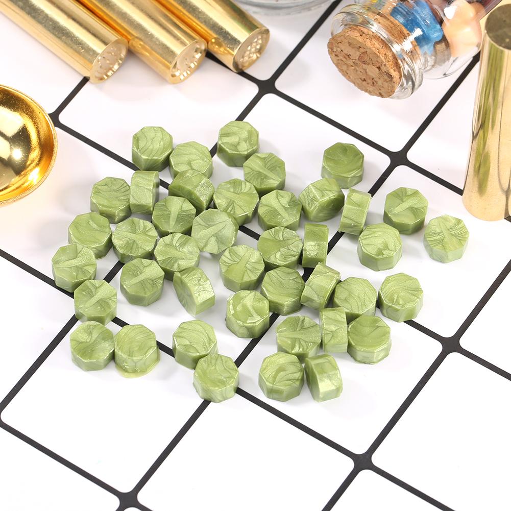 100pcs Vintage Sealing Wax Octagon Tablet Pill Ret... – Grandado