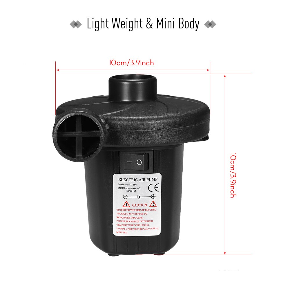 Draagbare Quick Lucht Vullen Elektrische Luchtpomp... – Vicedeal