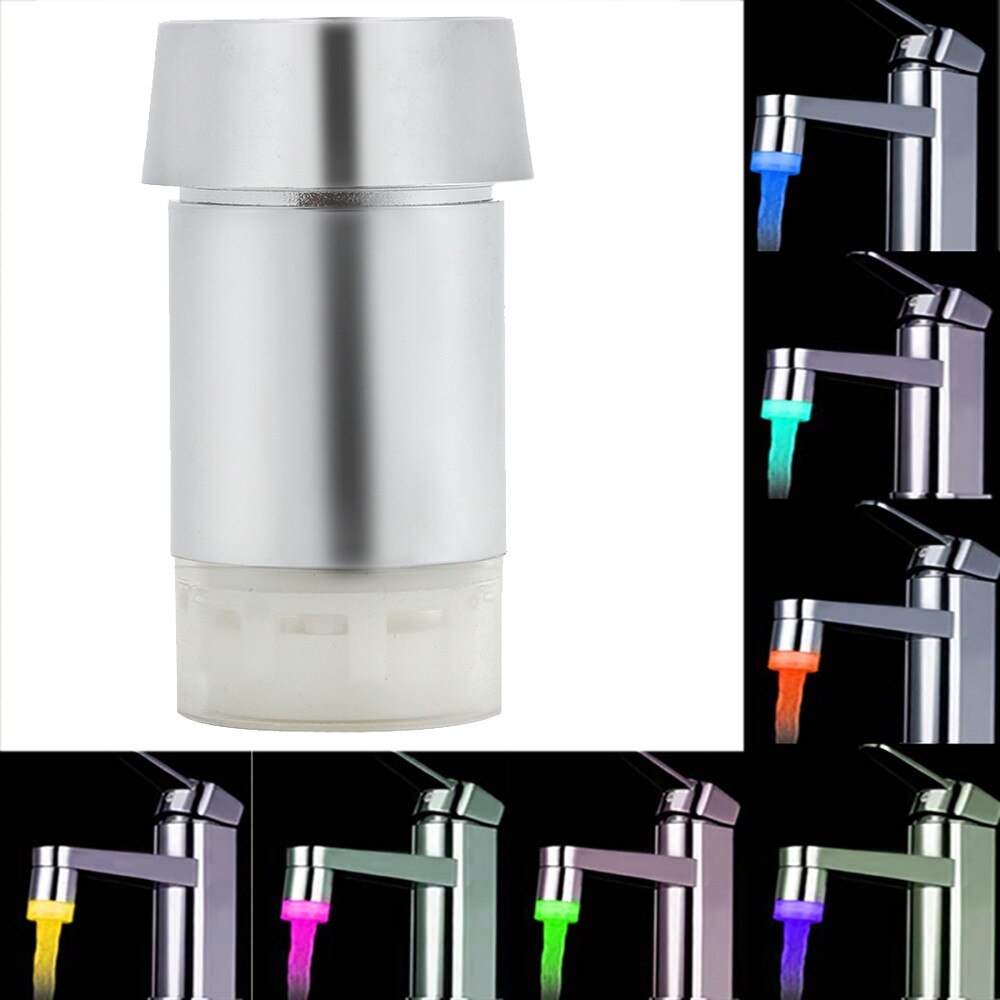 RGB LED Splash-proof Faucet Water Tap Hydroelectri... – Vicedeal