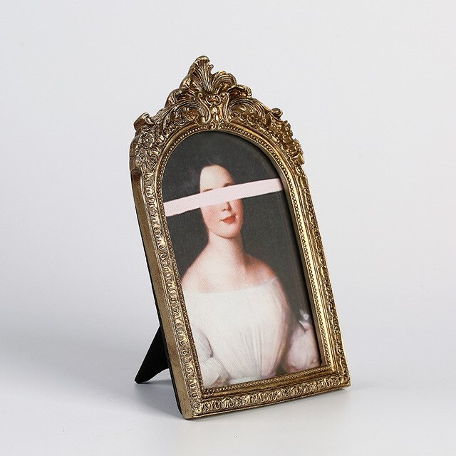 Vintage Geschnitzt Harz Foto Rahmen Made Alt Franz... – Grandado