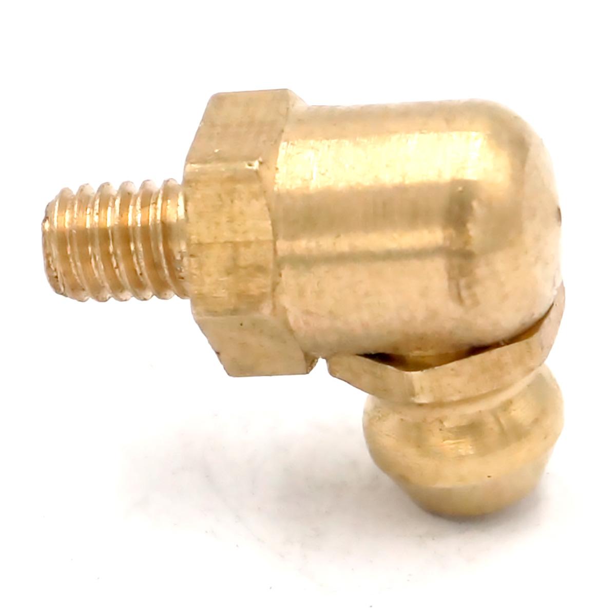 10pcs M4 Metric male 90 degrees Brass Grease Zerk ... – Grandado