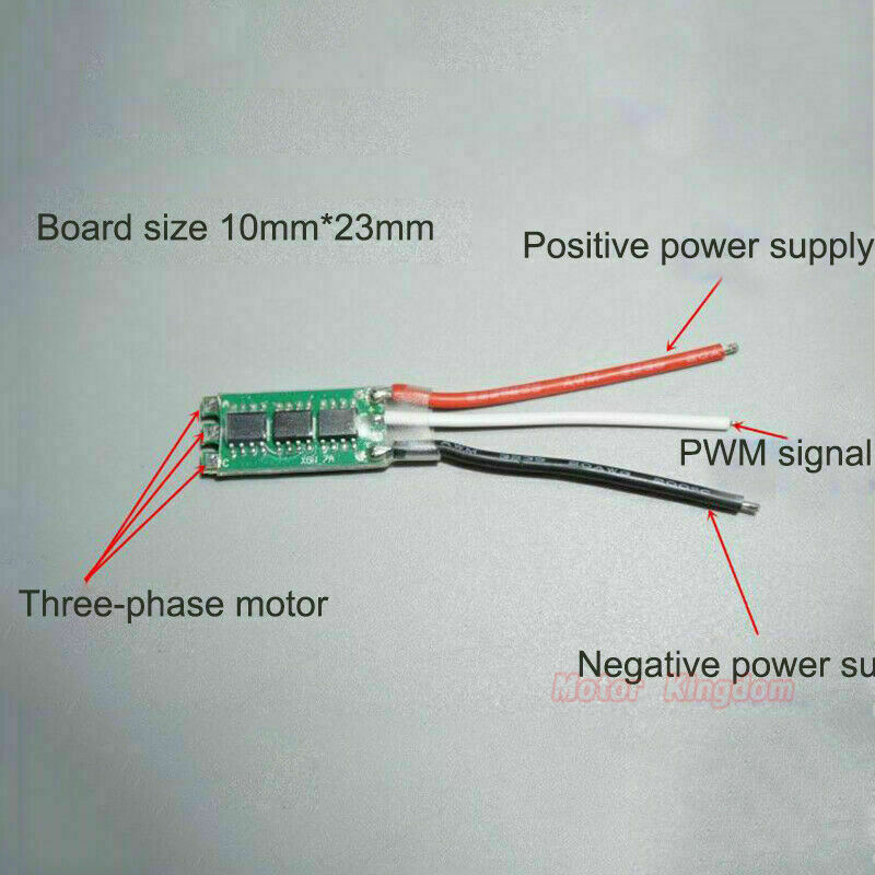 Mini RC Airplane 2S Brushless ESC 6A-7A 5-8.5V Min... – Grandado