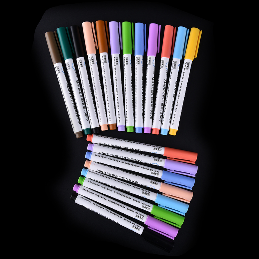 8Pcs/12Pcs set Stationery White Board Marker Pen S... – Grandado