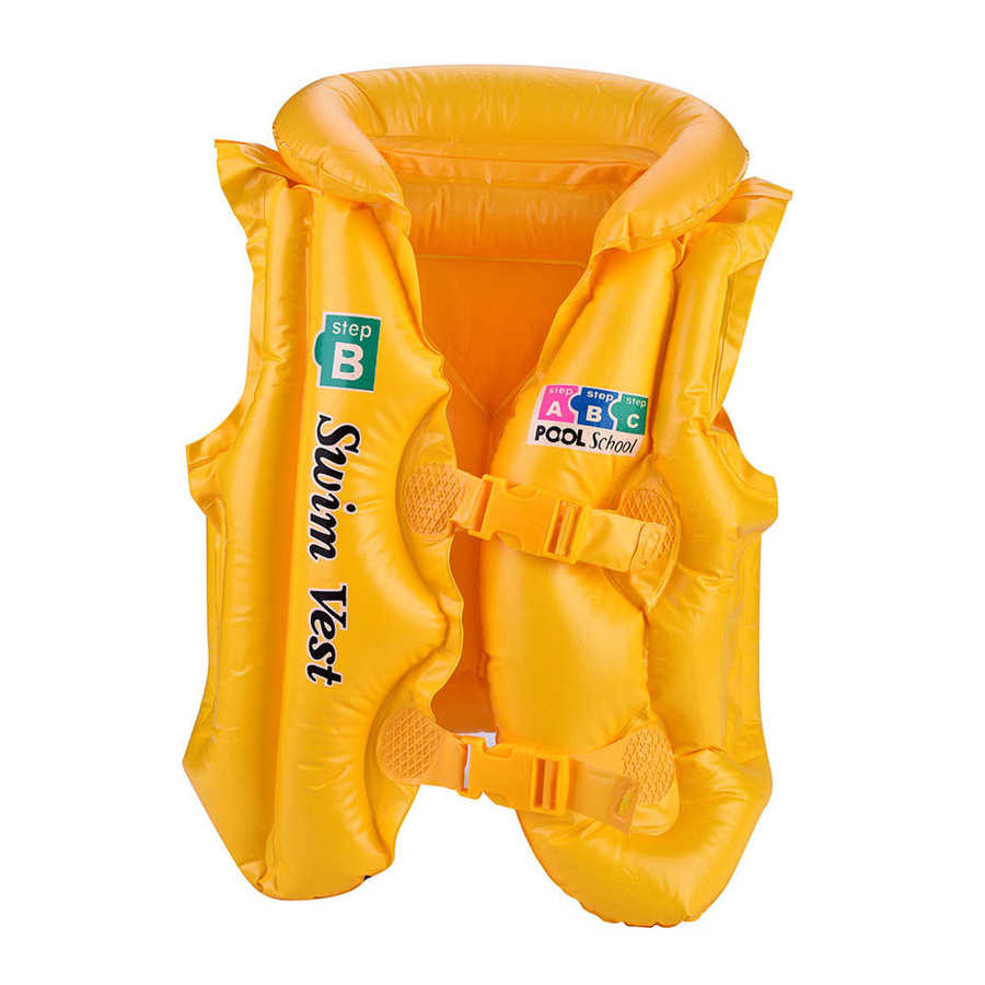 3 Colors Kids Life Vest flatable Swimming Life Jac... – Grandado