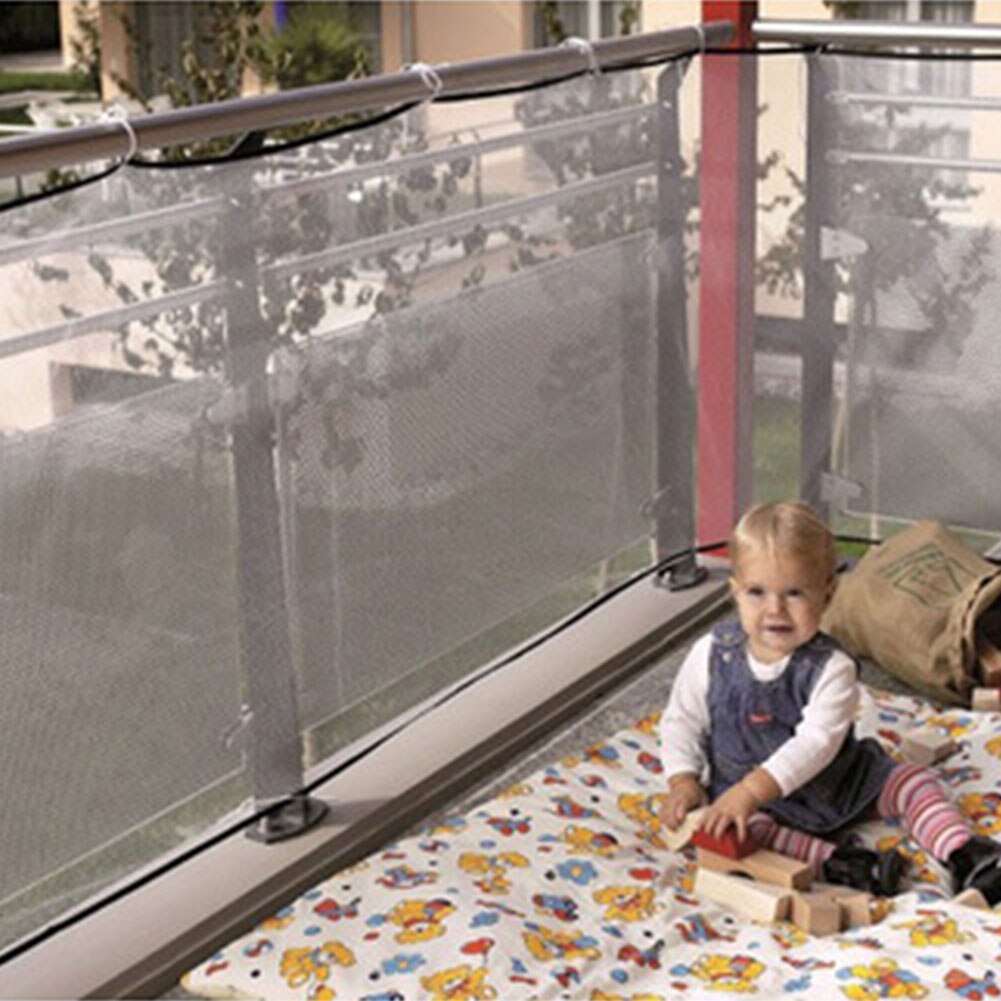 Protective Balcony Safety Net Children Stairs Rail... – Vicedeal