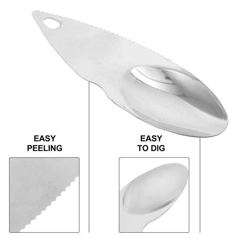 12pcs Stainless Steel Kiwi Blade Kiwifruit Cut Spo... – Grandado