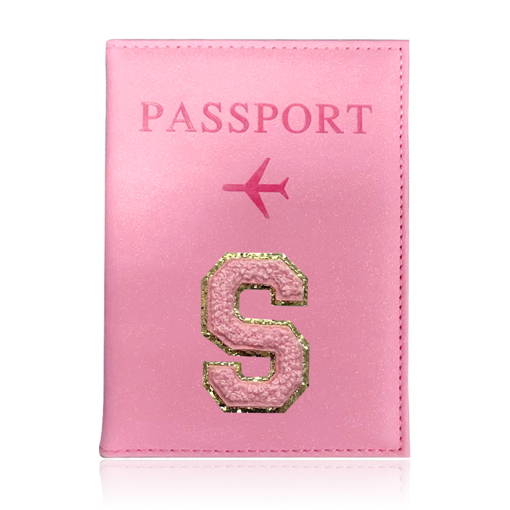 Cover on The Passport Travel Passport Case Pink Le... – Grandado
