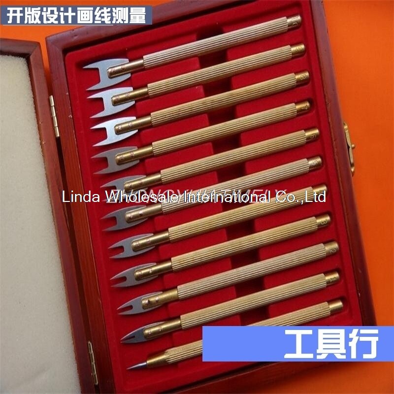 Lederen Tool, Koper Gauge, Beige Gauge, Open Lijn ... – Grandado