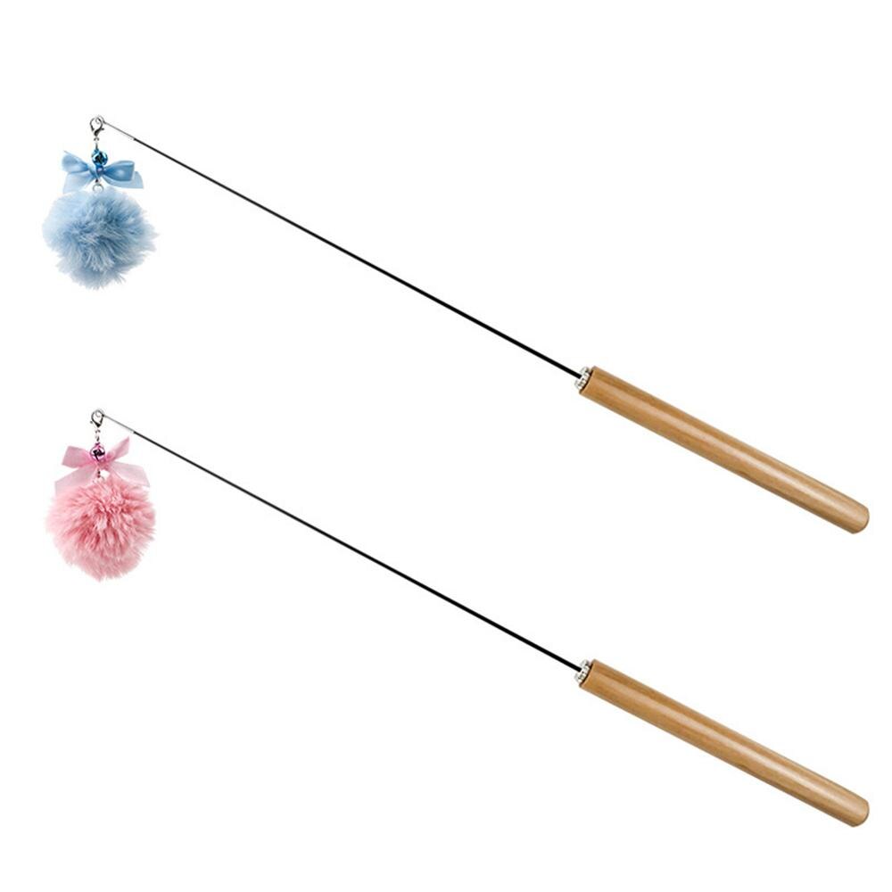 1PC Teaser Toy Kitten Interactive Feather Fairy St... – Grandado