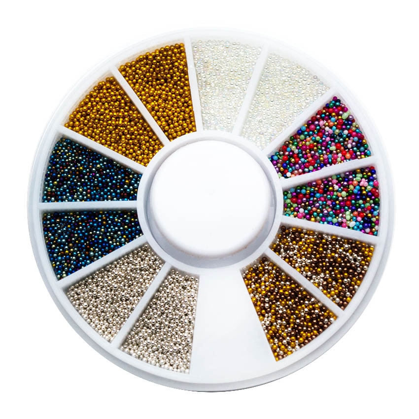 0.6mm~0.8mm Glass Microbeads Mix Colorful Caviar 3... – Grandado