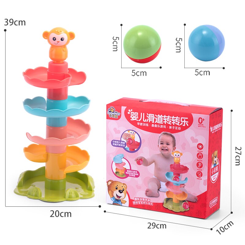 Baby Ballen Glijbaan Speelgoed Voor Kinderen Plast... – Vicedeal