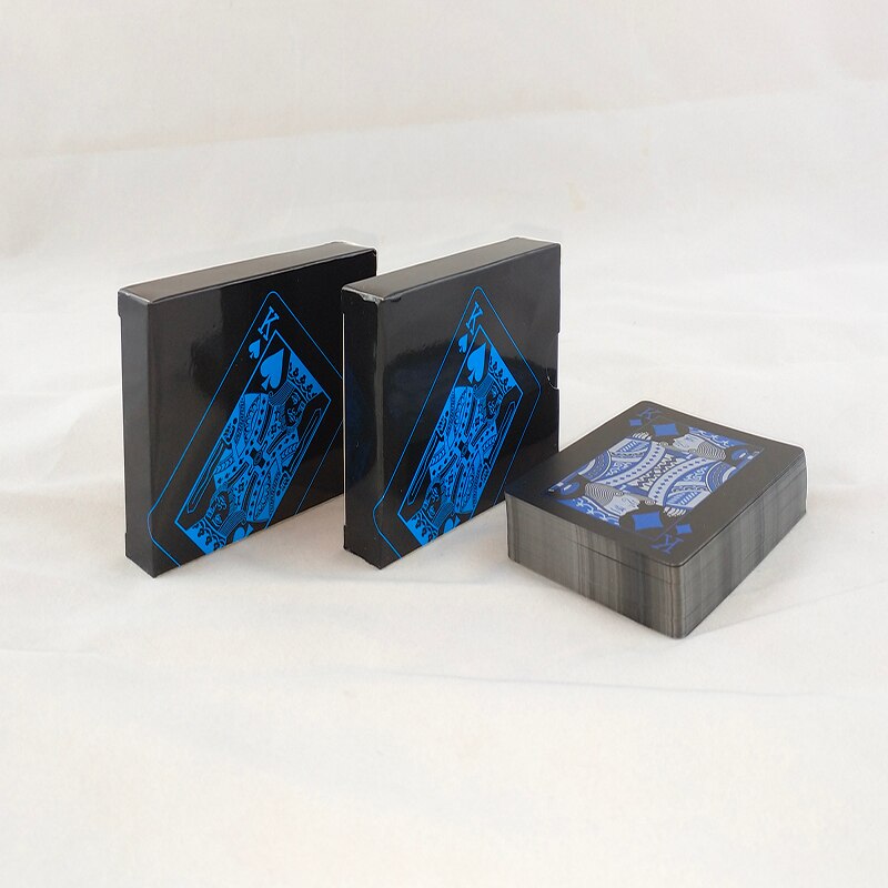 waterproof PVC plastic playing card set trend 54 p... – Grandado