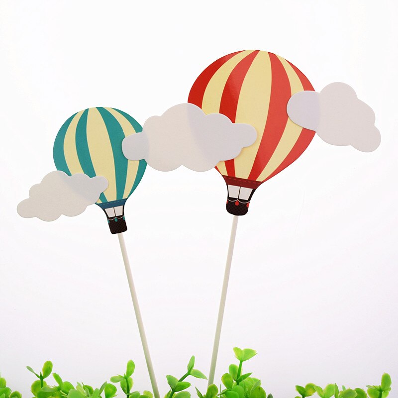 2 Stks/partij Air Ballon Verjaardag Bruiloft Cake ... – Grandado