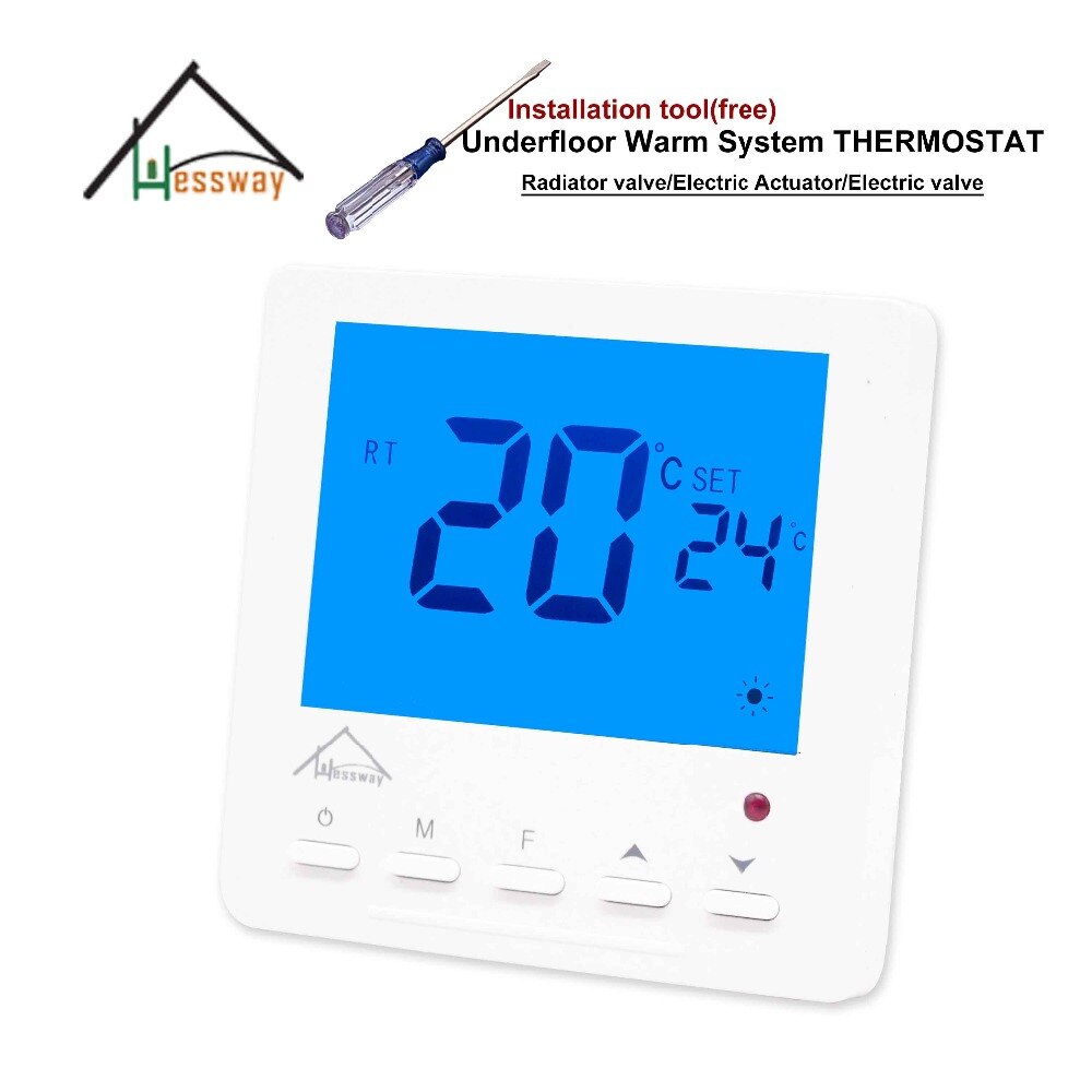 HESSWAY hide underfloor heating thermostat Control... – Grandado
