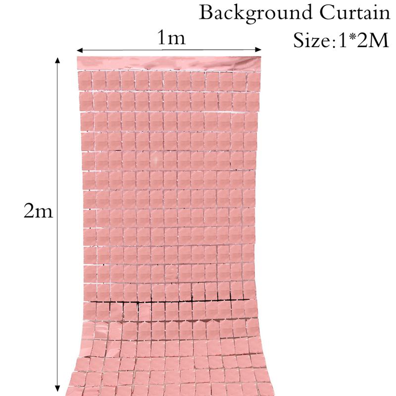 1X2M Gold Background Curtain Sequin Backdrop Wall ... – Grandado