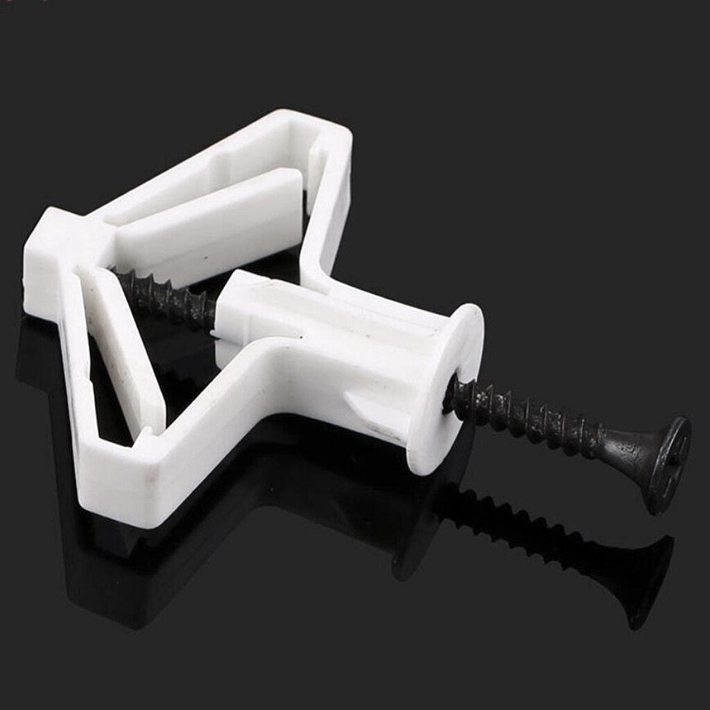 10 Pairs Plastic Expansion Anchor crews For Drywal... – Vicedeal