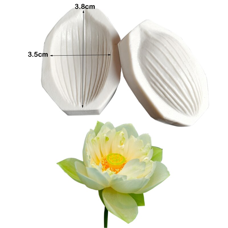 4pcs Lotus Petal Flower Veiner Cake Decorating Too... – Vicedeal