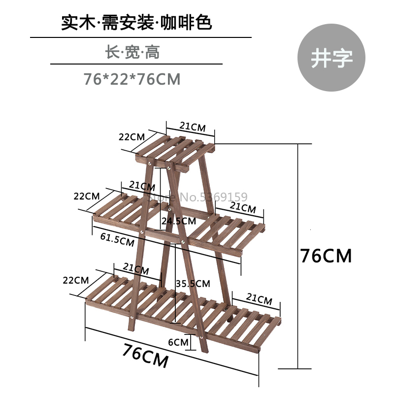Solid Wood Balcony Indoor and Outdoor Green Sorrel... – Grandado