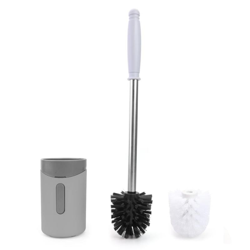 Muur Gemonteerde Lange Handvat Wc Cleaner Brush me... – Grandado