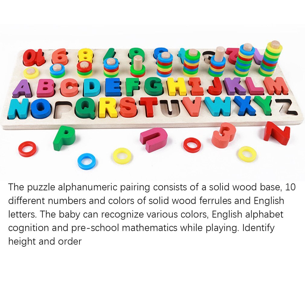 Children Digital Letter Log Board Baby 26 Uppercas... – Grandado