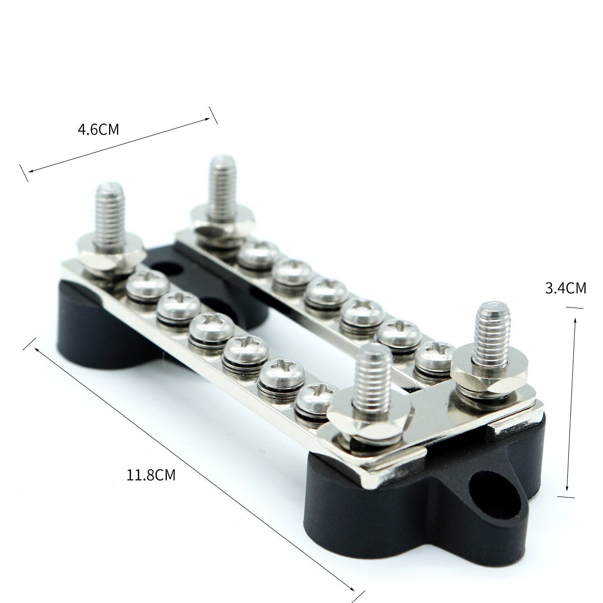 1x Car Distribution Box Block Dual Bus Bar Electri... – Grandado