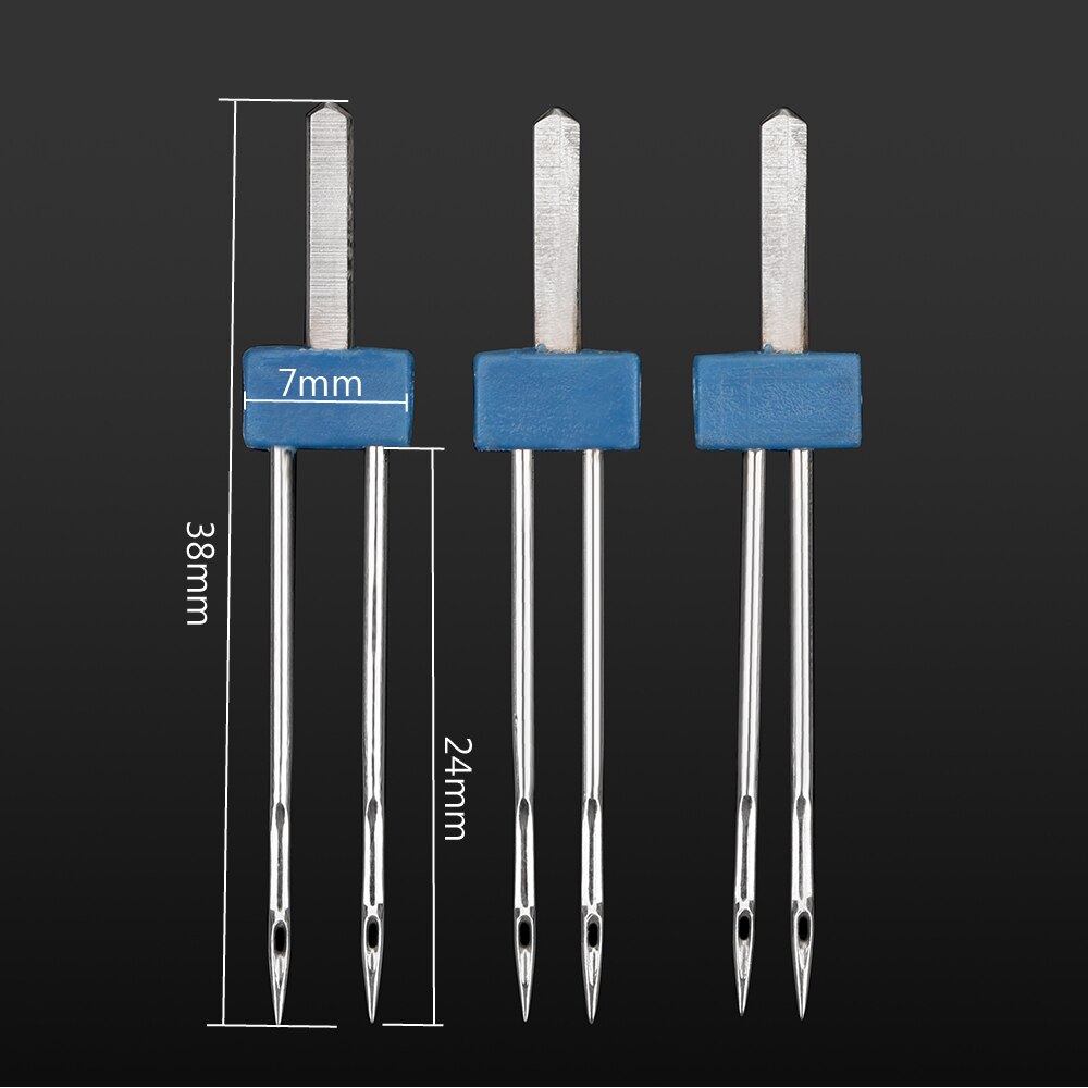 HILIFE Needles For Sewing Machine 3 Pcs/Set Double... – Grandado