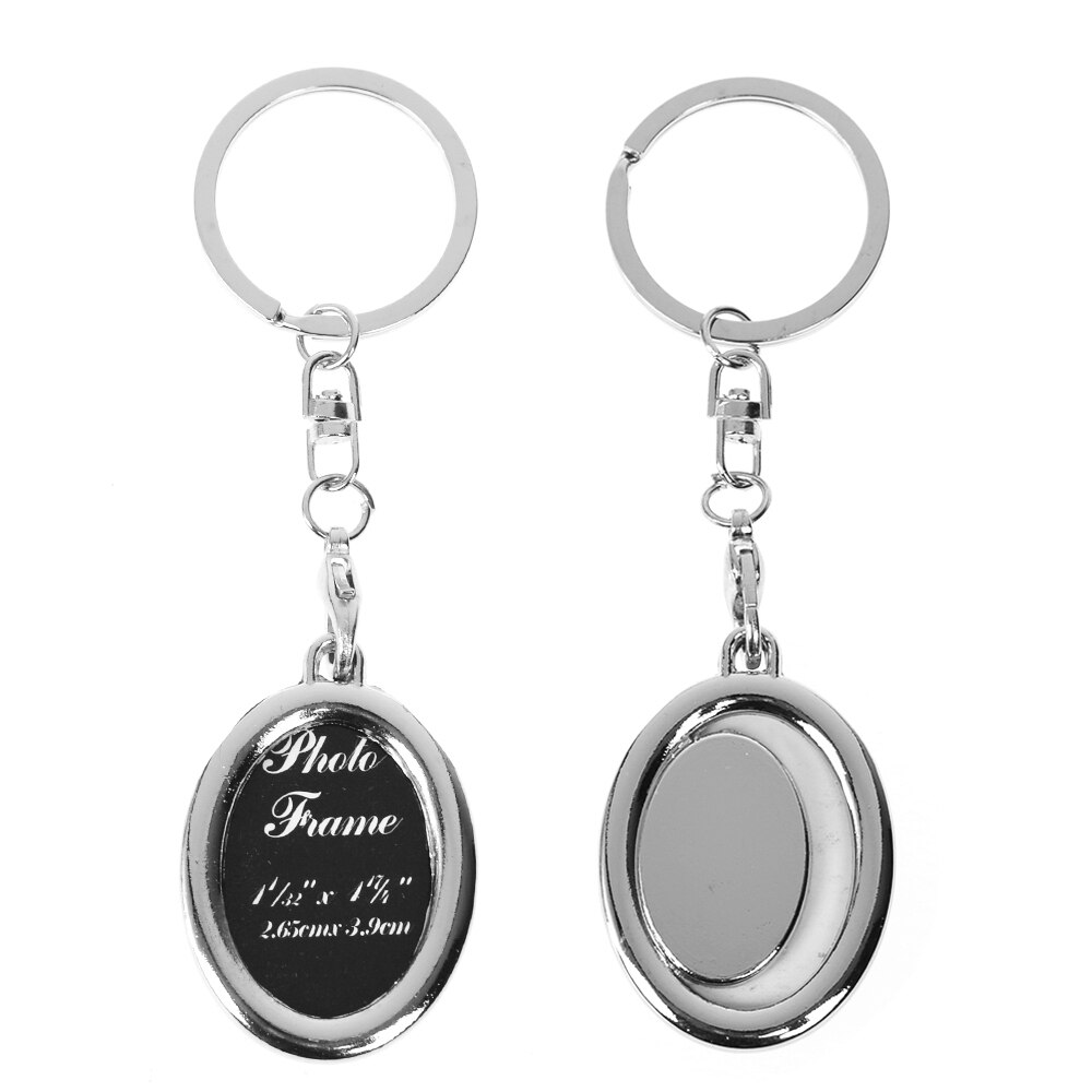 1PC Metal Alloy Insert Photo Picture Frame Keyring... – Vicedeal