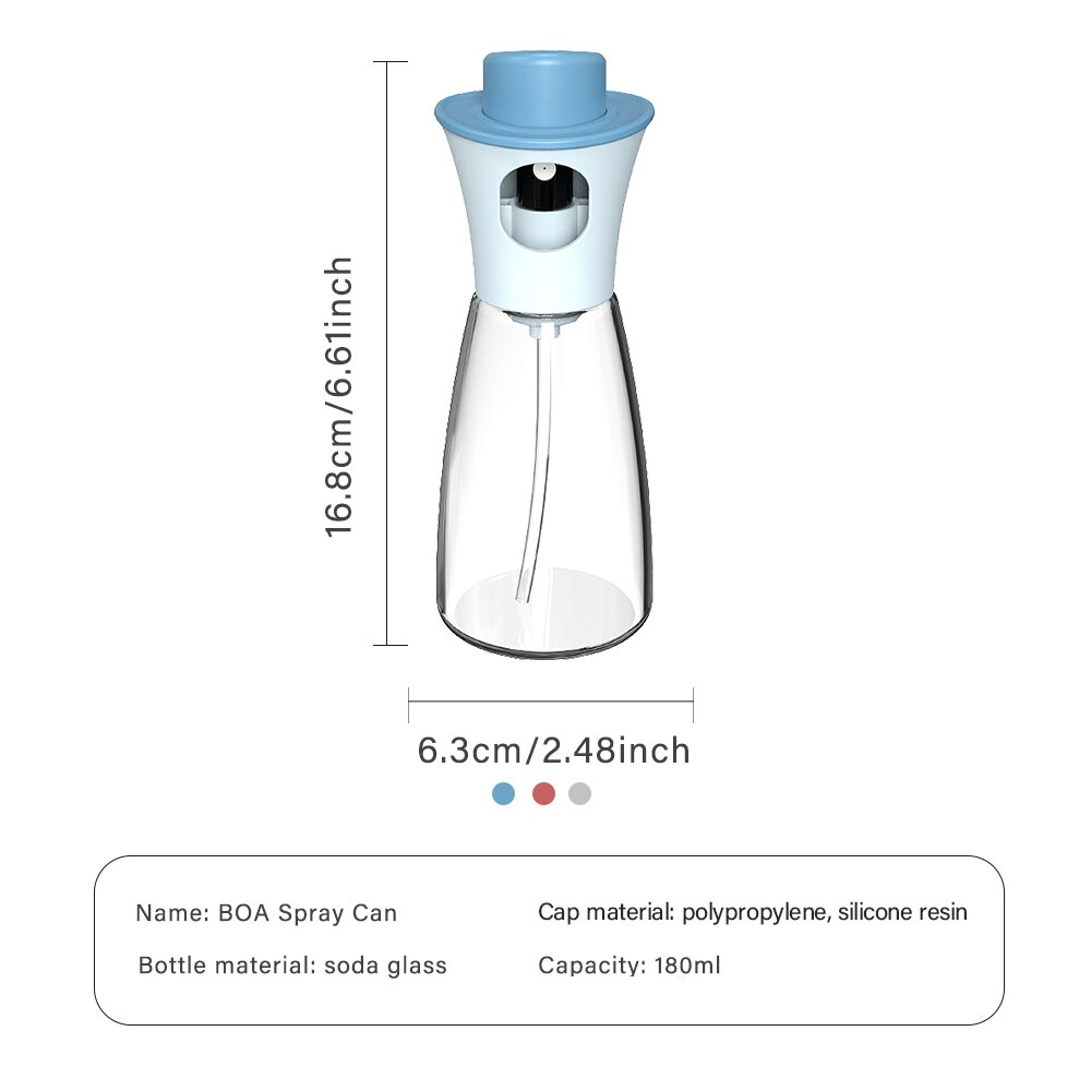 180Ml Keuken Rvs Olijfolie Spuitbusfles Pomp Olie ... – Grandado
