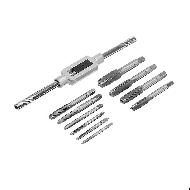 10Pcs M3-M12 Tap Wrench Boor Set Hand Tikken Geree... – Grandado