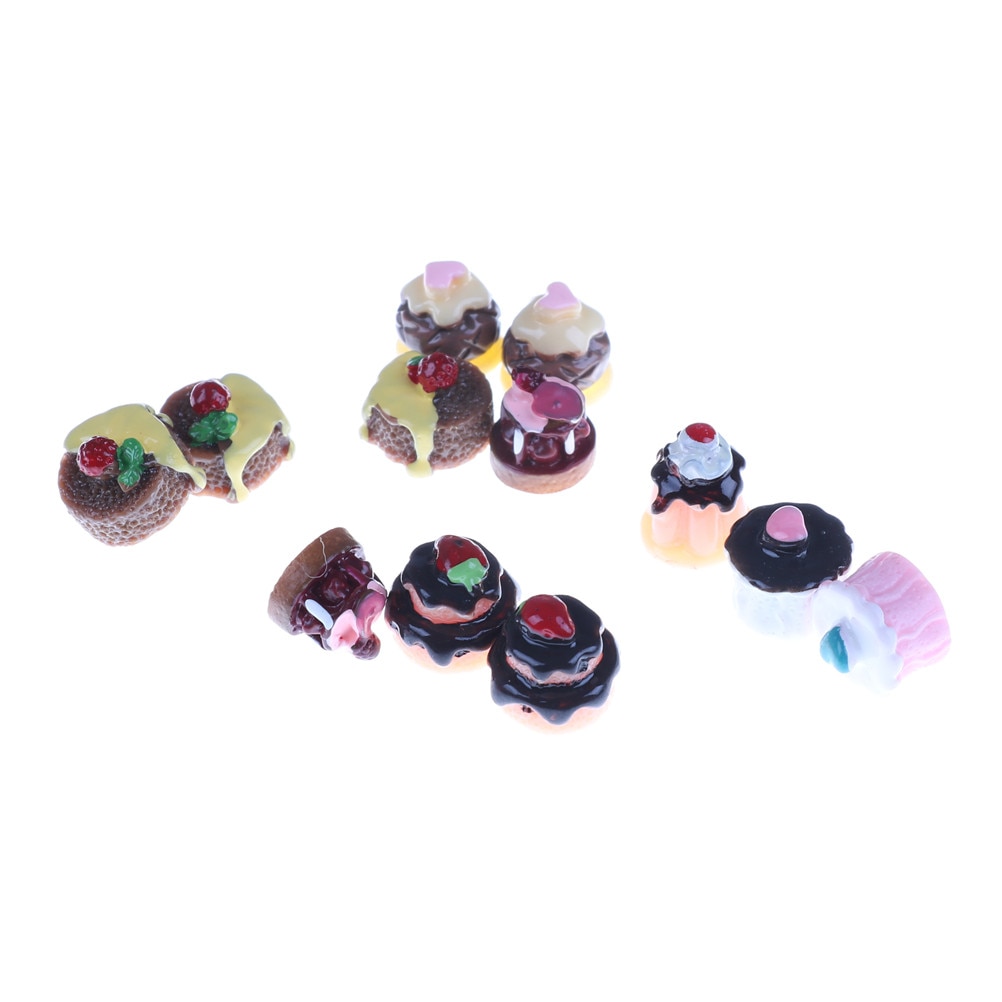 TOYZHIAJIA 5pcs/set Mini Cake Dollhouse Miniature ... – Grandado