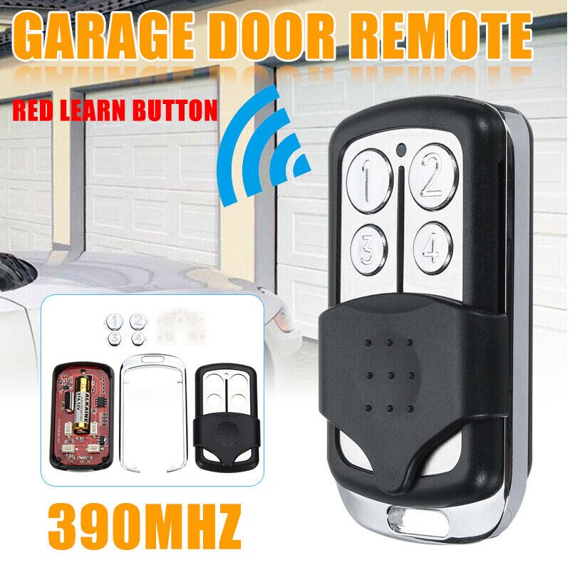 4 Button Garage Door Gate Remote Control Key 390MH... – Vicedeal