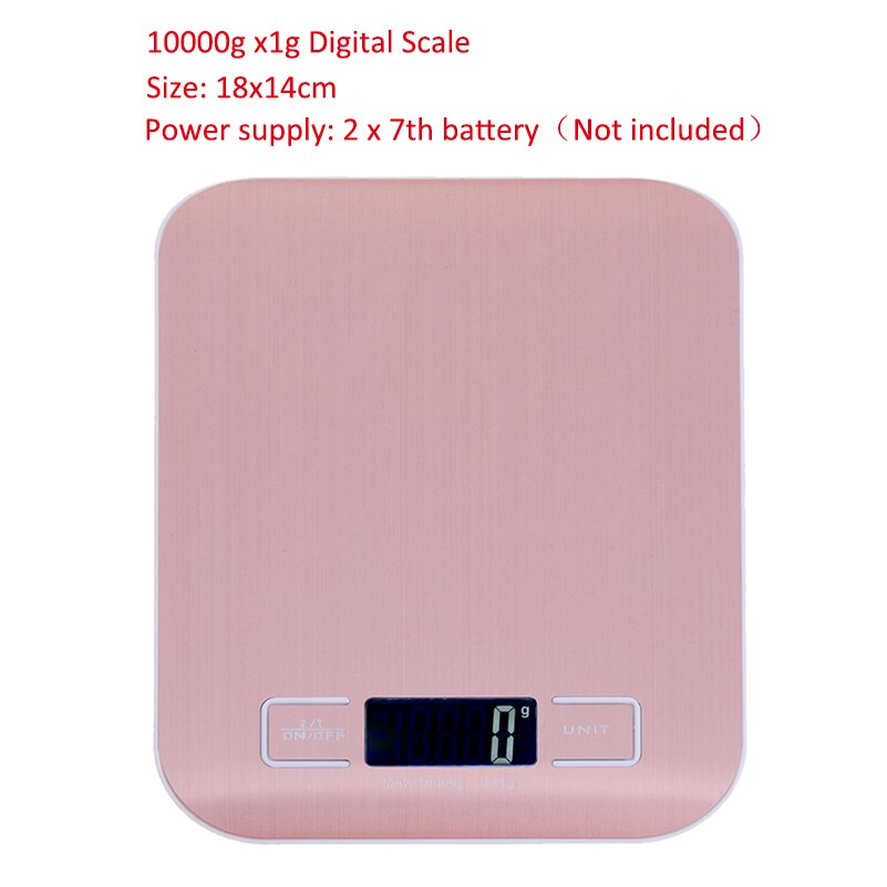 Digital Scale Kitchen Measure Tools Stainless Stee... – Vicedeal