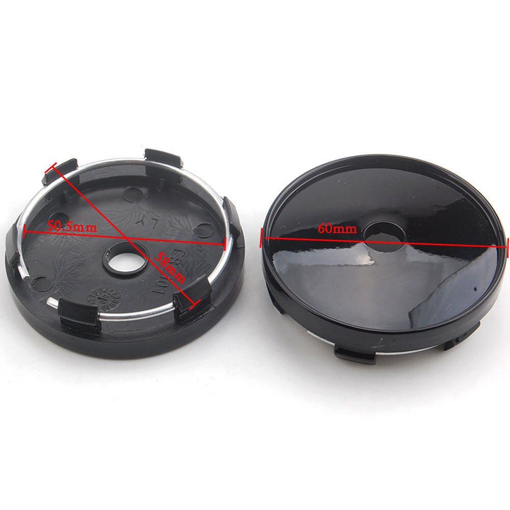 Zwart Hub Diameter Covers Car Center Cap Velg Gat ... – Vicedeal