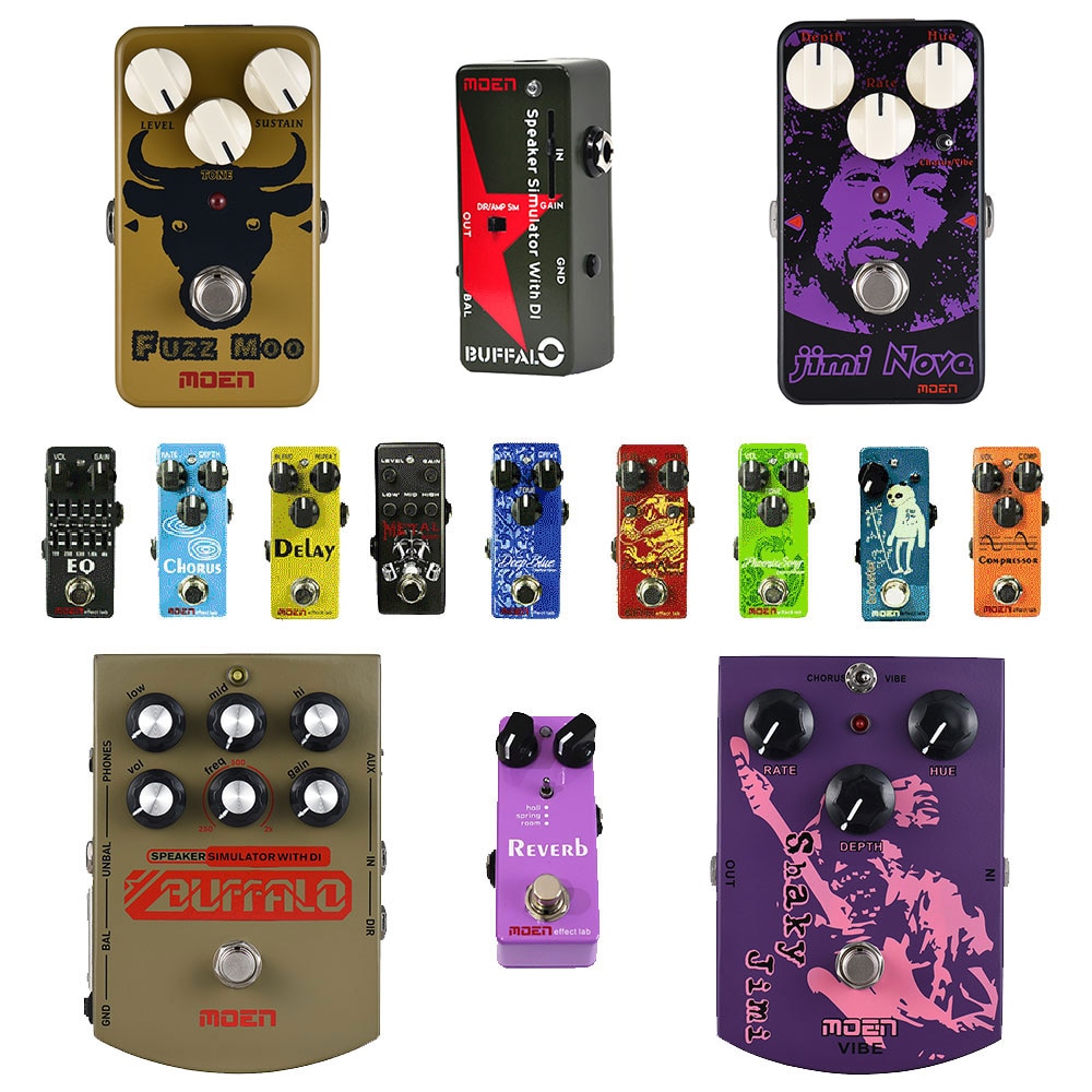 MOEN Guitar Effects Pedals Shaky Jimi BUFFALO Jimi... – Vicedeal