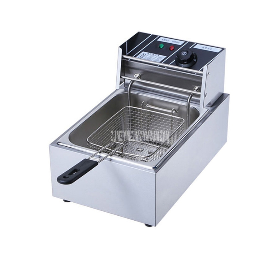 10L Stainless Steel Commercial Electric Deep Fryer... – Grandado