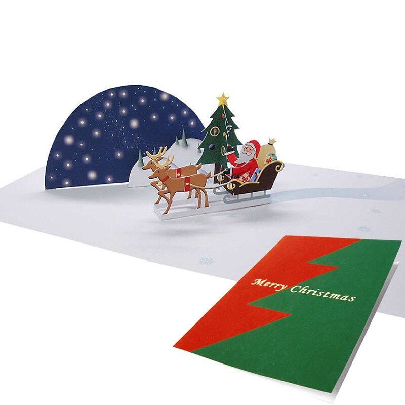 DIY Pop-up Card Santa Claus,Handmade 3D Anniversar... – Grandado