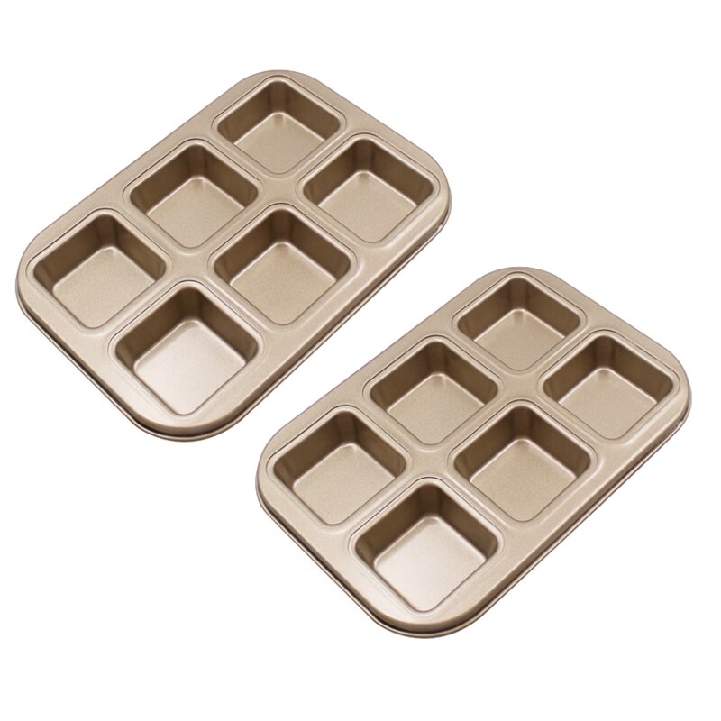 Quadrate Nicht-Stick Carbon Stahl Backen Kuchen Pf... – Grandado