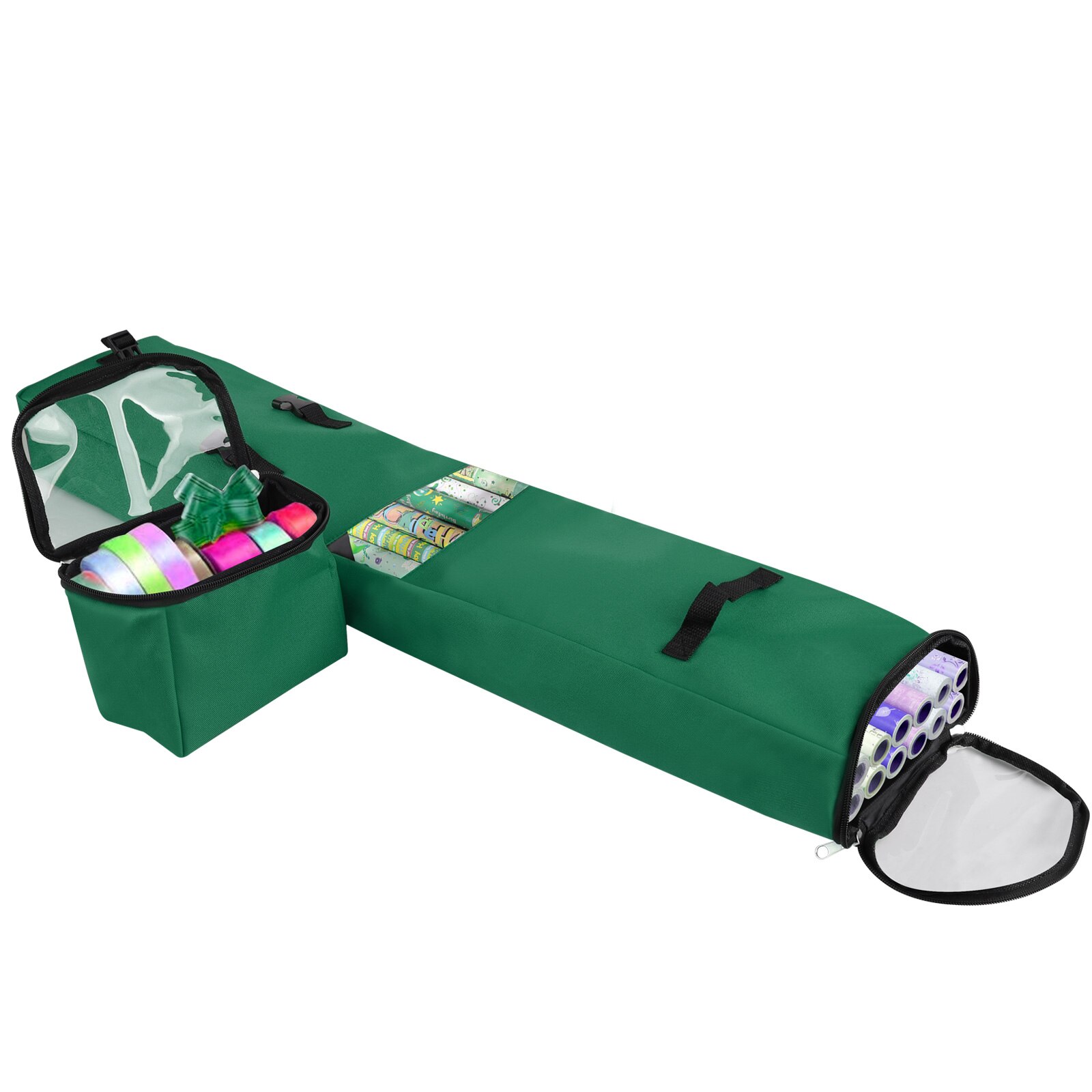Wrapping Paper Storage Bag Rolls And Ribbon Holder... – Grandado